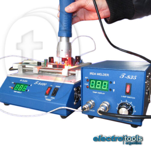 Soldador Con Luz Infrarroja Reballing Rework Smd Bga T-835 – Electro Tools Argentina
