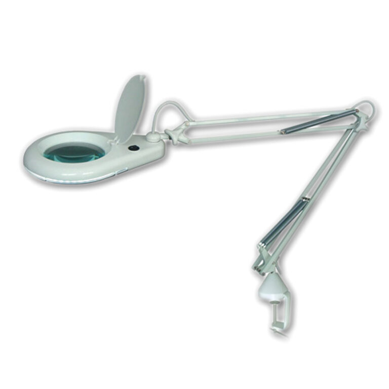 Lupa Con Lámpara Luz Led Blanca 12x Aumento Diam. Ø127mm Con Tapa ...